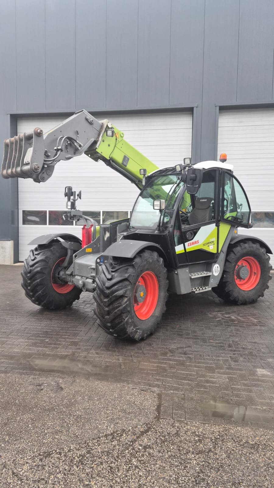 Claas Scorpion 746 verreiker - Mechanisatiebedrijf De Koster
